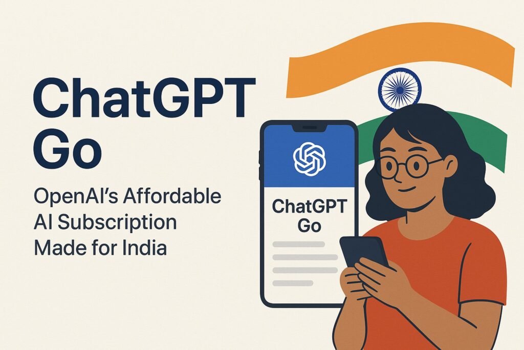 ChatGPT Go: OpenAI’s Affordable AI Subscription Made for India - Indian ...